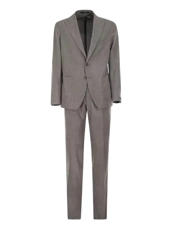 Tagliatore Peak -apels Suit - Grey