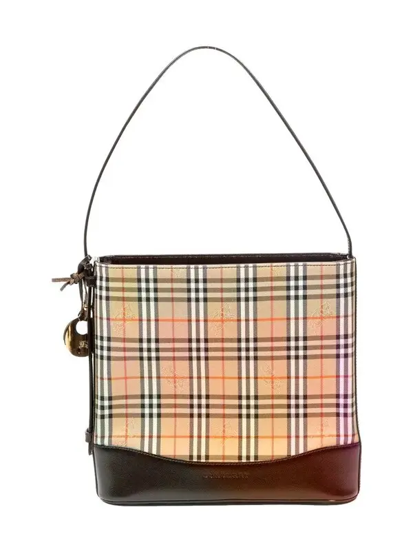 Burberry Check-pattern Shoulder Bag - Neutrals
