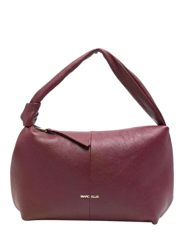 MARC ELLIS Medium Leather Angie Tote Bag - Red
