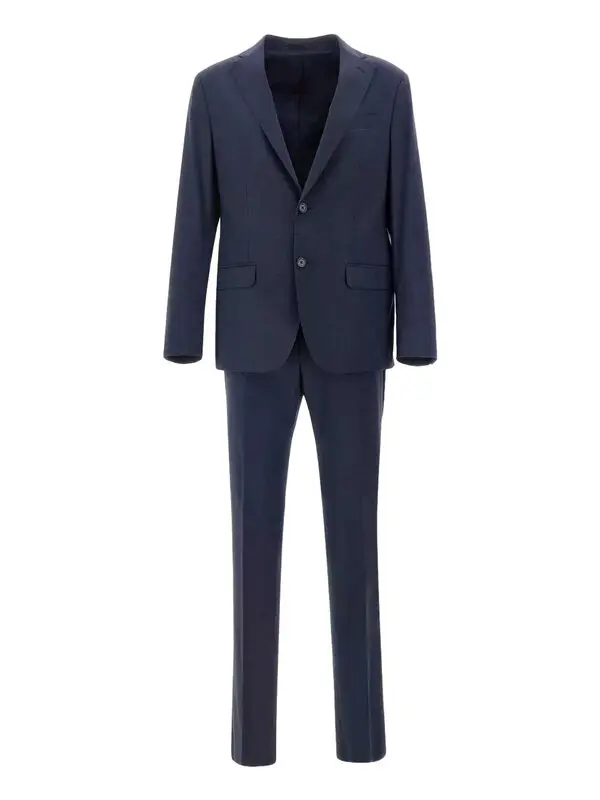 MARCHESANI Lapel Two-piece Suit - Blue