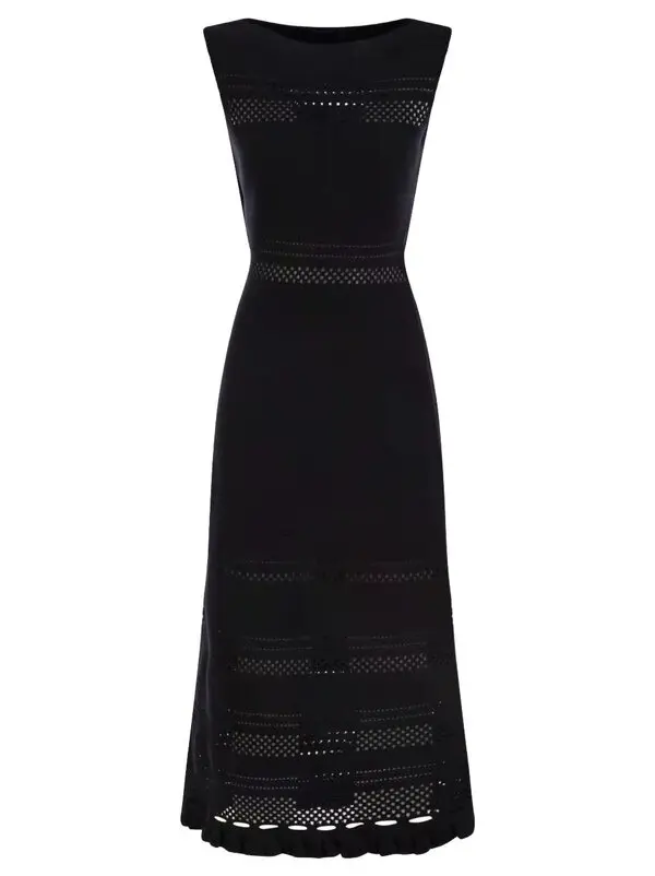 Fabiana Filippi Sleeveless Midi Dress - Blue
