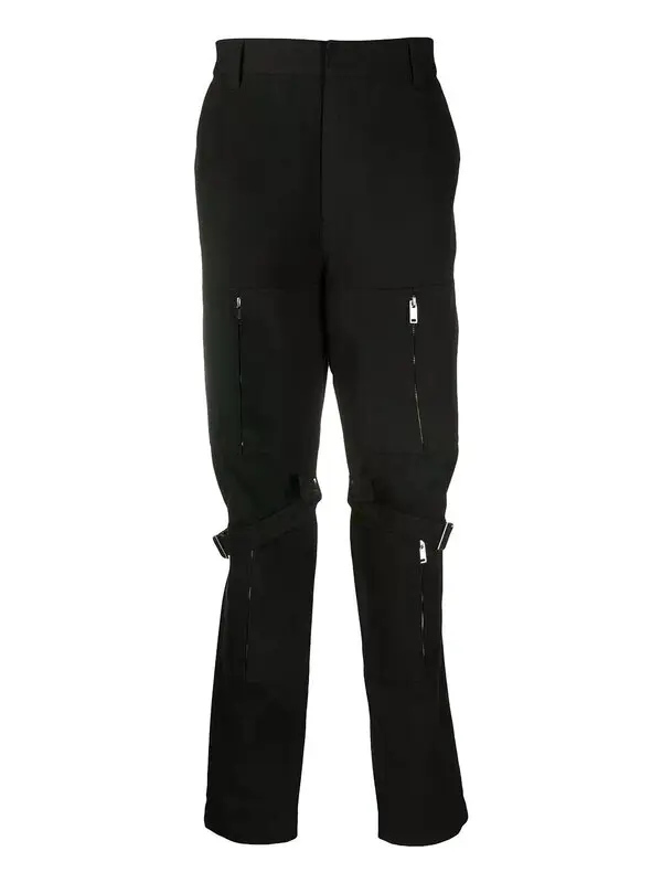 AMBUSH Zipped Detail Cargo Trousers - Black