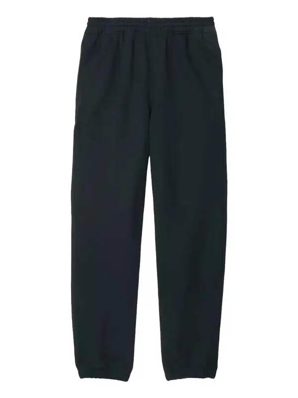 Burberry Ekd Cotton Track Pants - Black