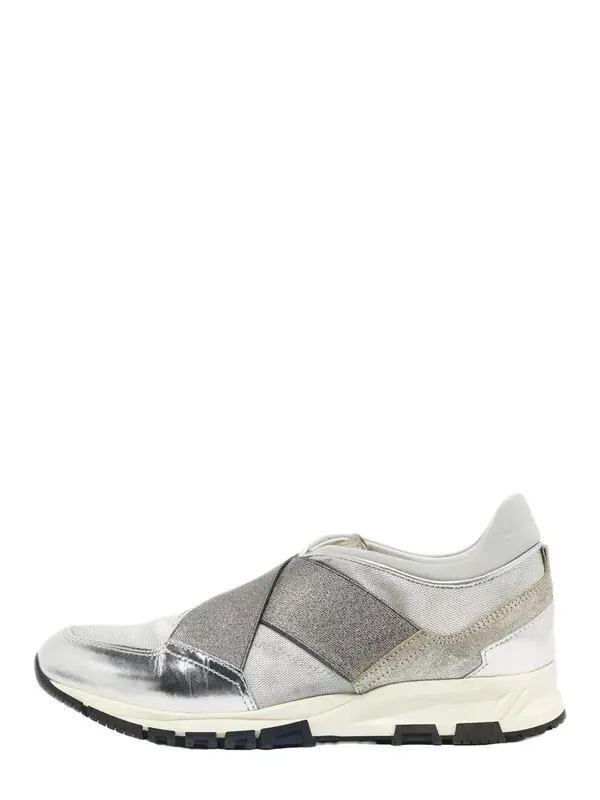 LANVIN Slip-on Sneakers - Silver