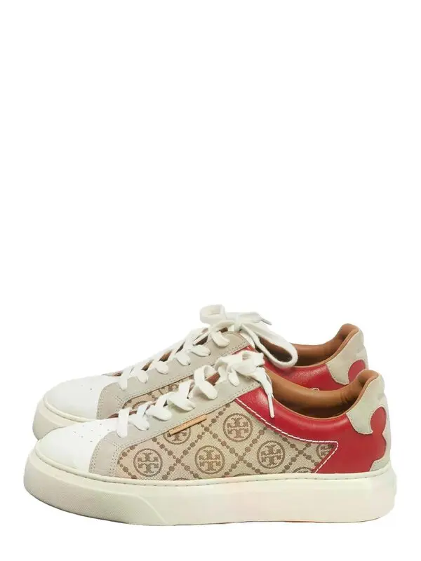 Tory Burch Ladybug Logo Sneakers - Neutrals