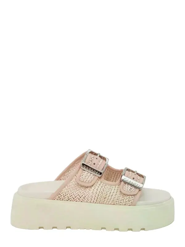 Casadei Platform Buckled Sandals - Pink