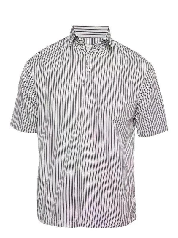 Sandro Striped Cotton Shirt - White