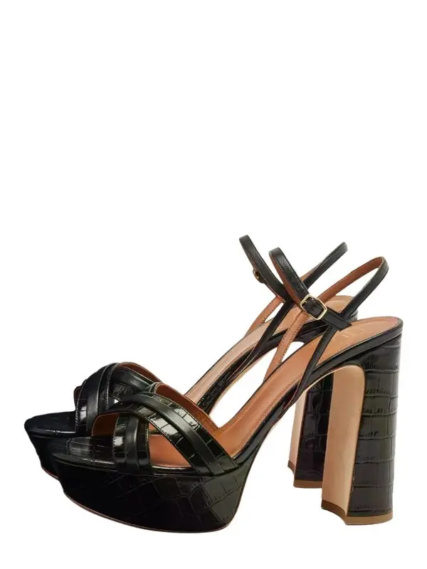 MALONE SOULIERS Mila Platform Sandals - Black