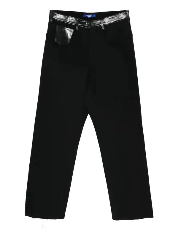 Junya Watanabe Raw-edge Trousers - Black