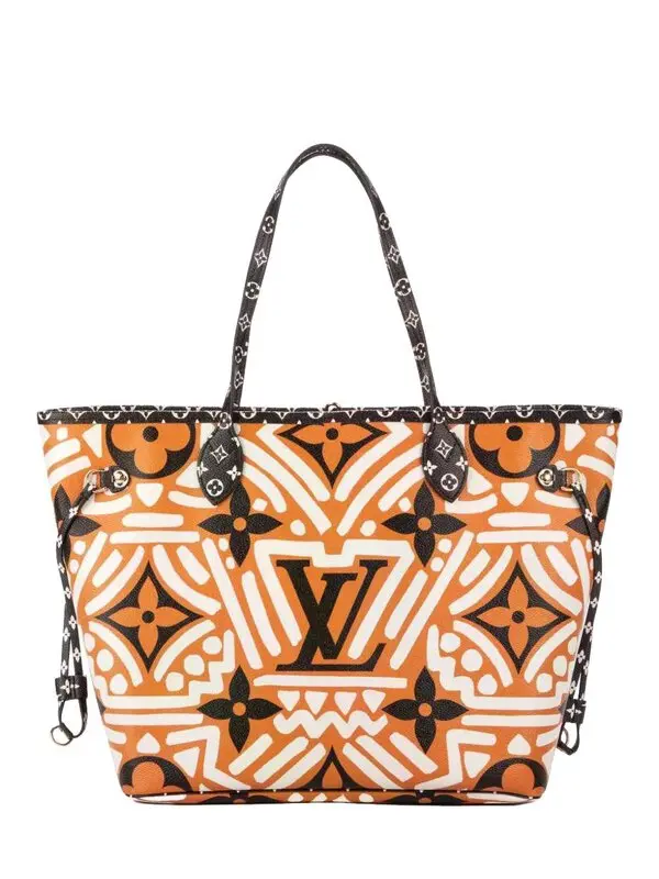 LOUIS VUITTON Crafty Neverfull Mm Tote Bag - Orange