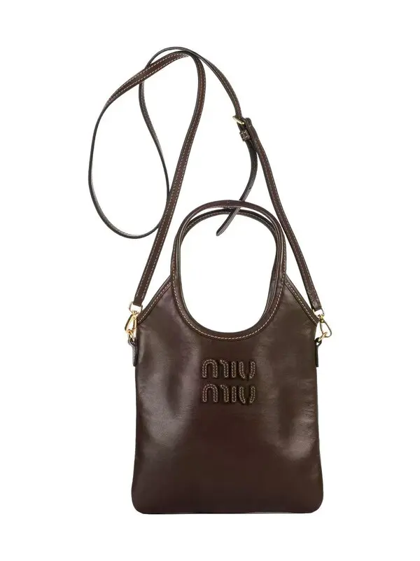 Miu Miu Ivy Tote Bag - Brown