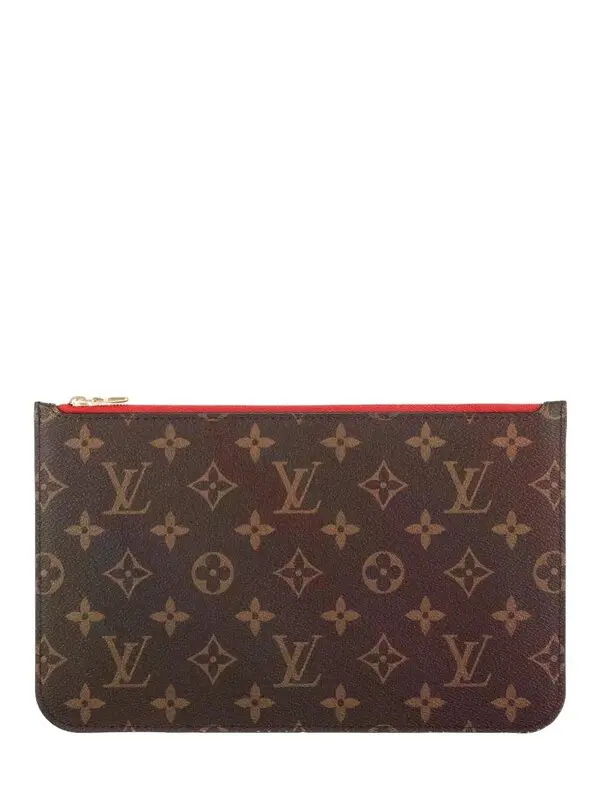 LOUIS VUITTON Monogram Pouch - Brown