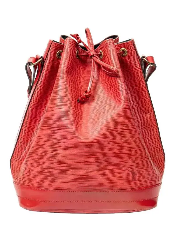 LOUIS VUITTON 1994 Noé Gm Bucket Bag - Red