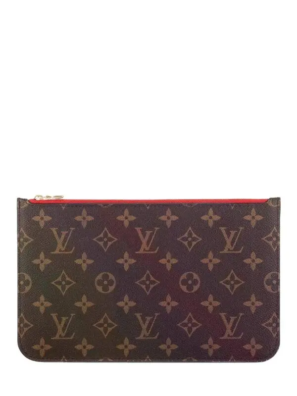 LOUIS VUITTON Monogram Pouch - Brown