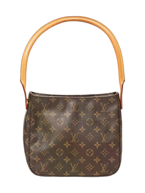 LOUIS VUITTON 2001 Looping Mm Shoulder Bag - Brown