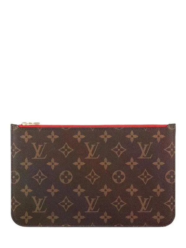 LOUIS VUITTON Neverfull Pouch - Brown