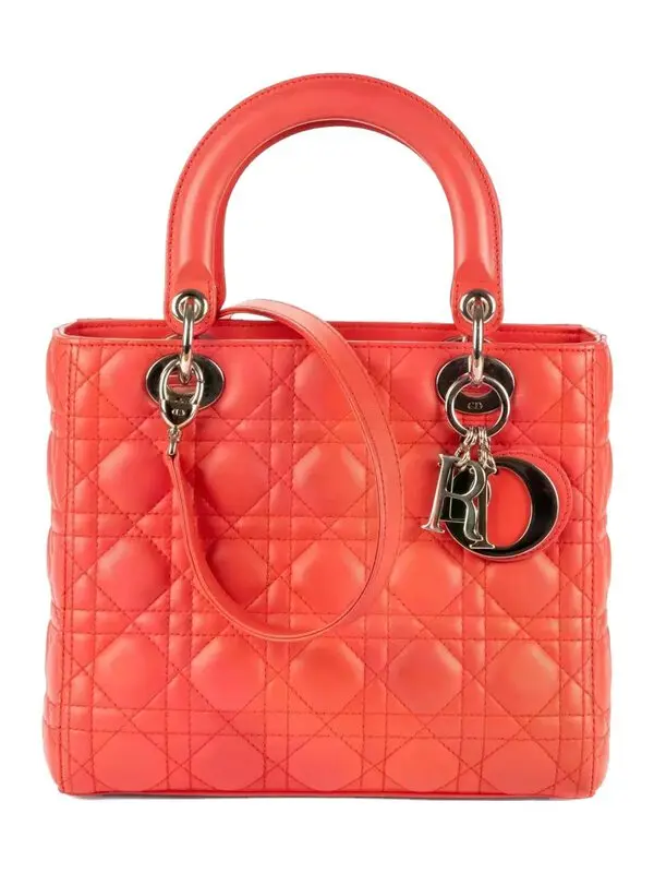 Dior Lady Tote Bag - Pink