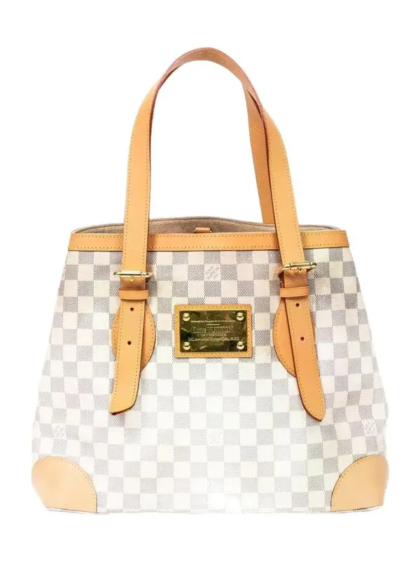 LOUIS VUITTON Hampstead Mm Tote Bag - White