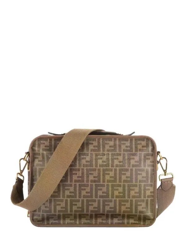 Fendi Monogram Shoulder Bag - Brown