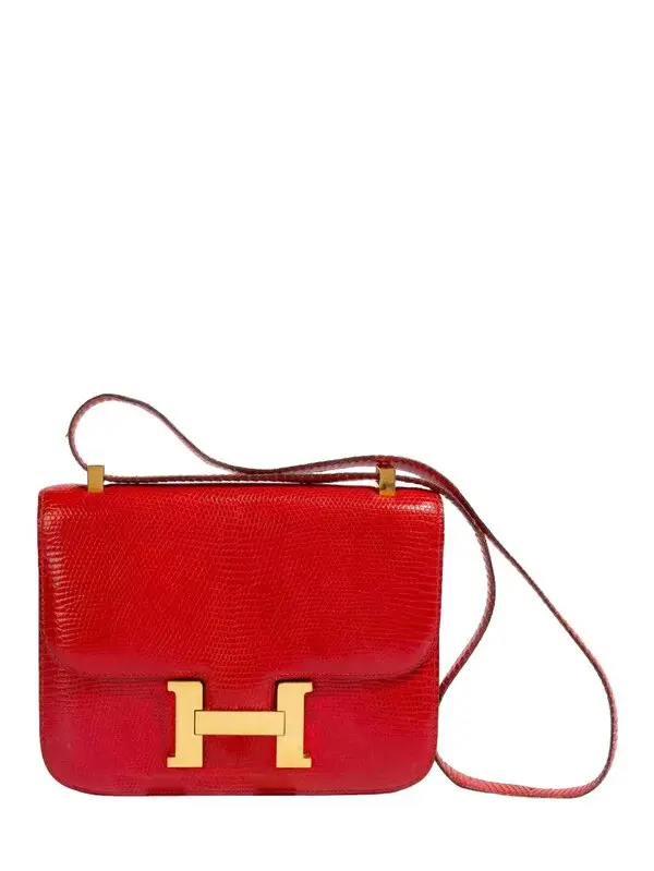 Hermès Constance 24 Shoulder Bag - Red