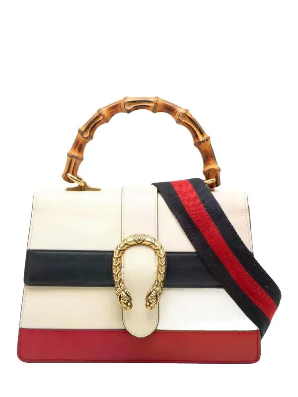 Gucci Dionysus Web Satchel - White