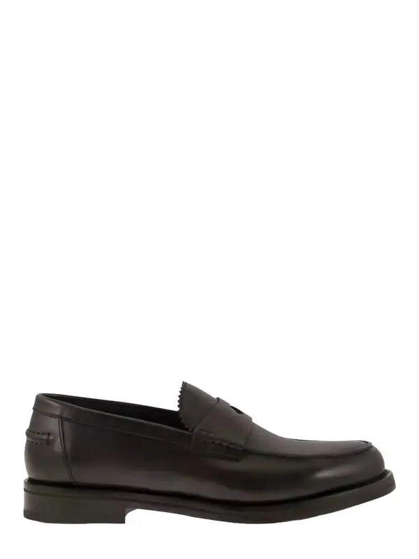 DOUCAL'S Leather Loafers - Brown