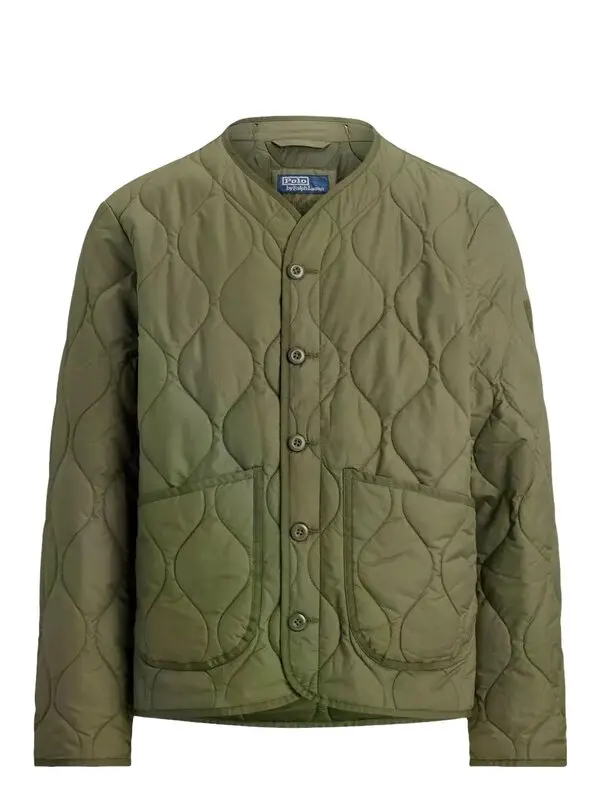 Polo Ralph Lauren Quilted Jacquard Jacket - Green
