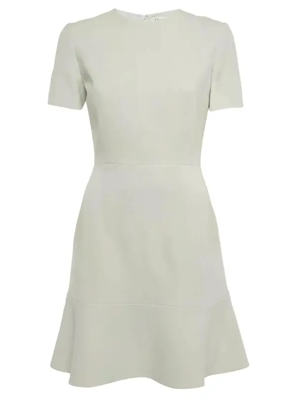 Dior Short-sleeve Mini Dress - Neutrals