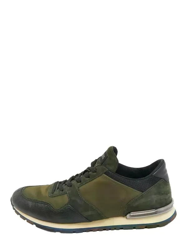 TOD'S Panelled Sneakers - Green