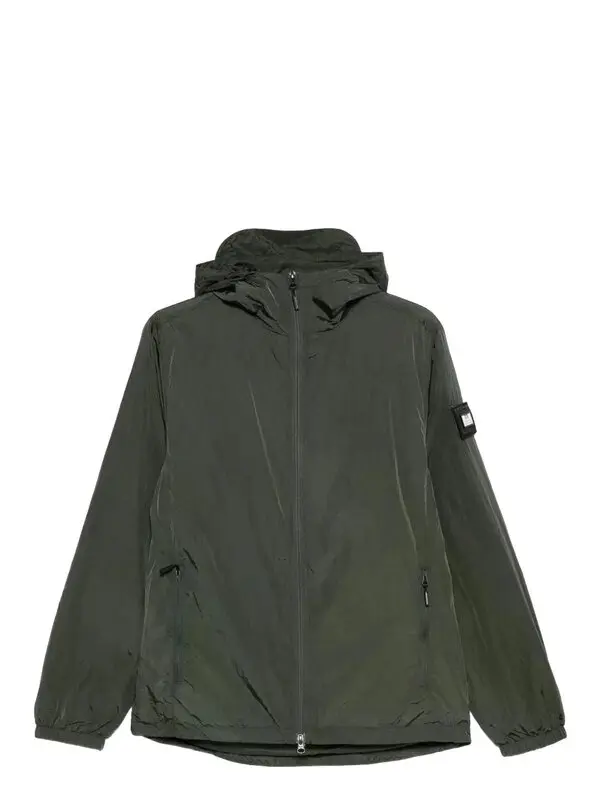 WEEKEND OFFENDER Zip-fastening Hooded Jacket - Green