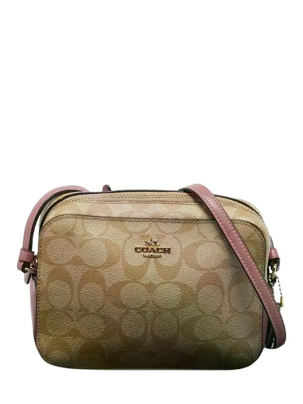 COACH Mini Camera Crossbody Bag - Neutrals