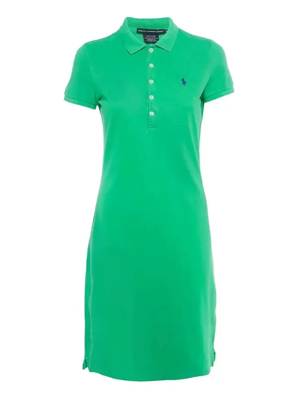 Polo Ralph Lauren Logo-detail Dress - Green
