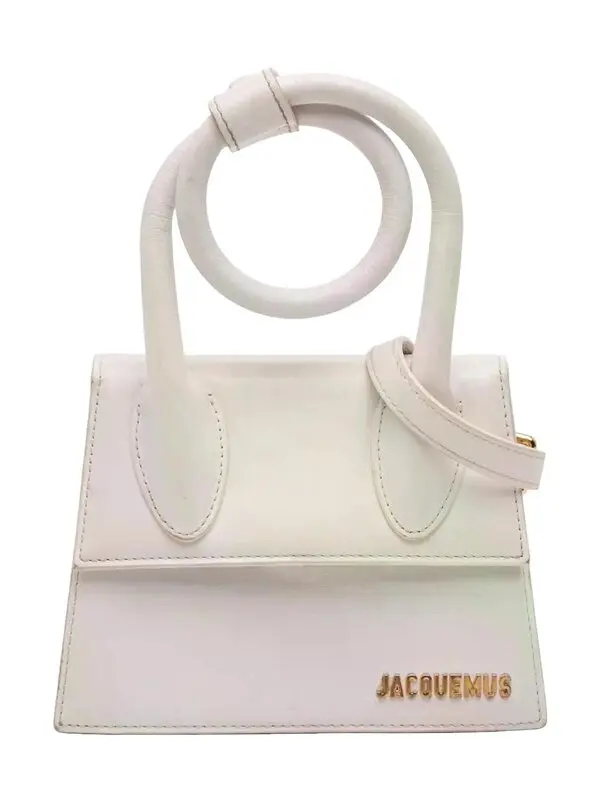 Jacquemus Le Chiquito Noeud Satchel - White