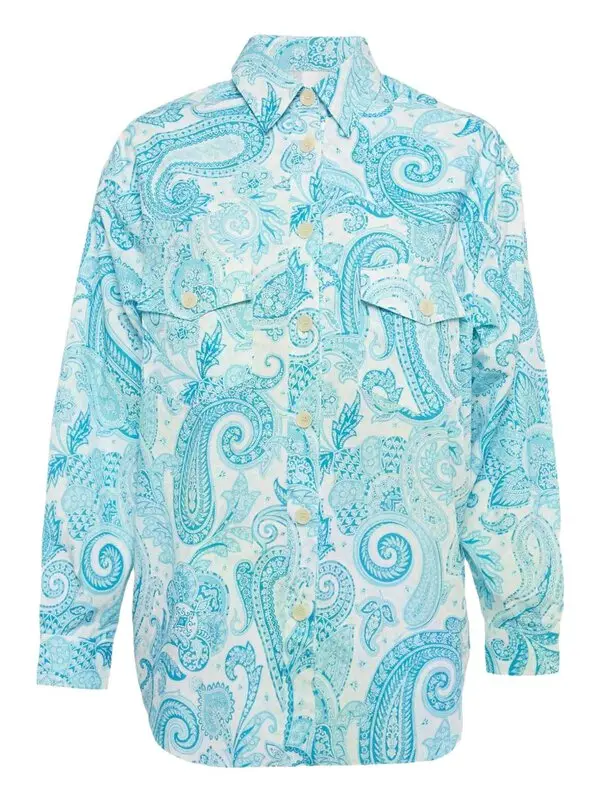 Etro Paisley-print Shirt - White