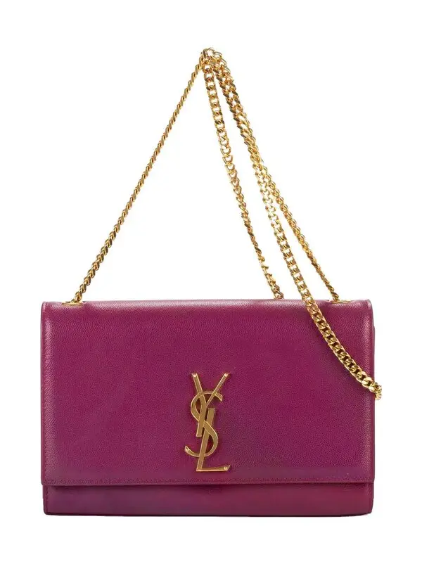Saint Laurent Medium Kate Tassel Chain Shoulder Bag - Purple