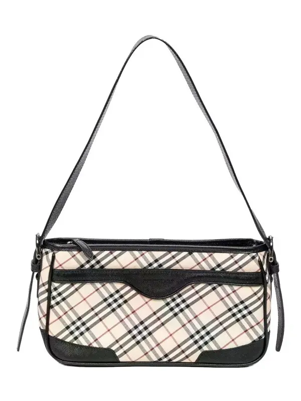 Burberry Check-pattern Shoulder Bag - Neutrals