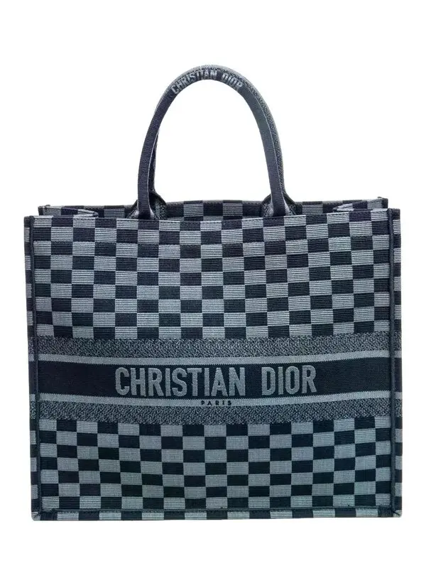Dior 2000s Book Tote Bag - Blue