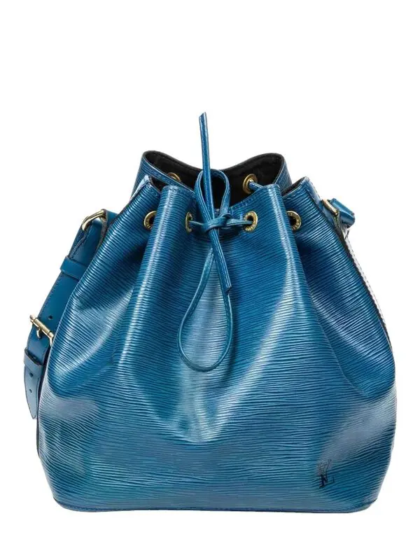 LOUIS VUITTON 1993 Noe Pm Bucket Bag - Blue