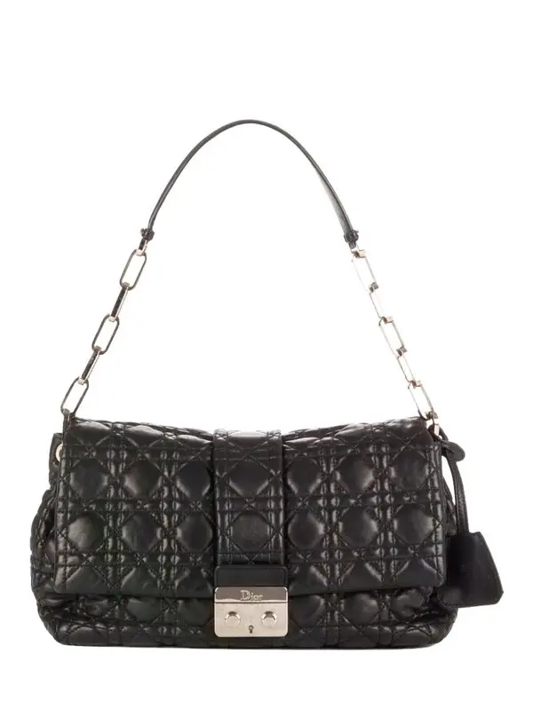 Dior Quilted Chain Bag - Black