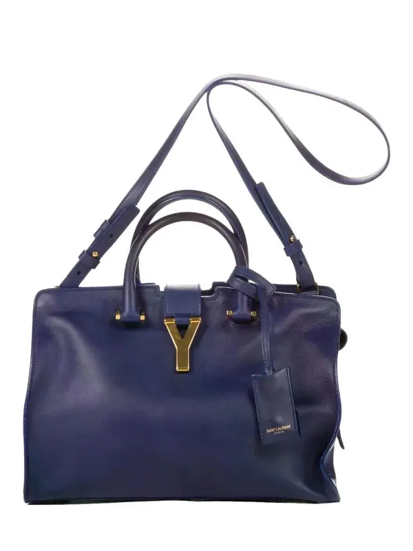 Saint Laurent Chyc Top-handle Tote Bag - Blue
