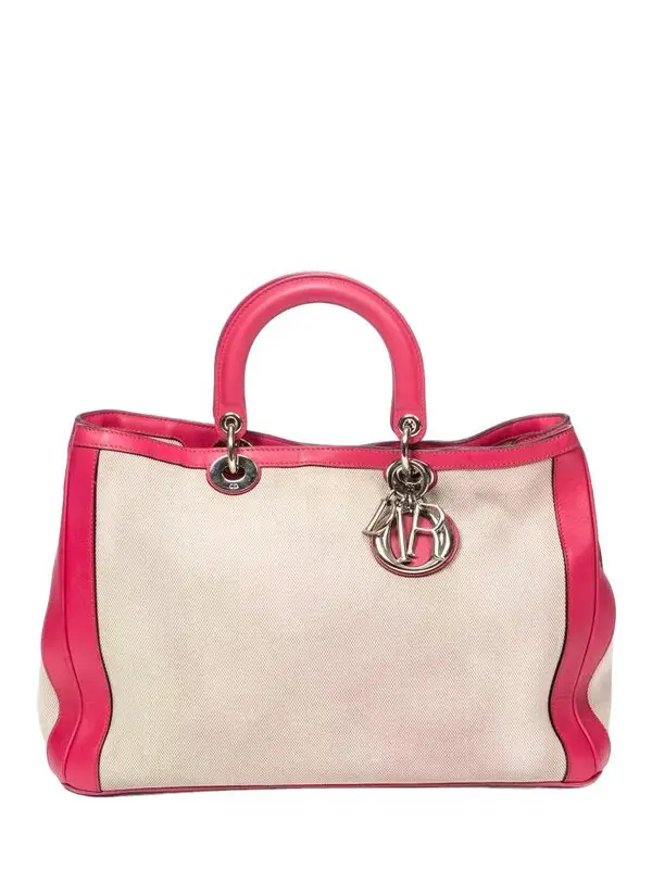 Dior Logo-charm Tote - Neutrals