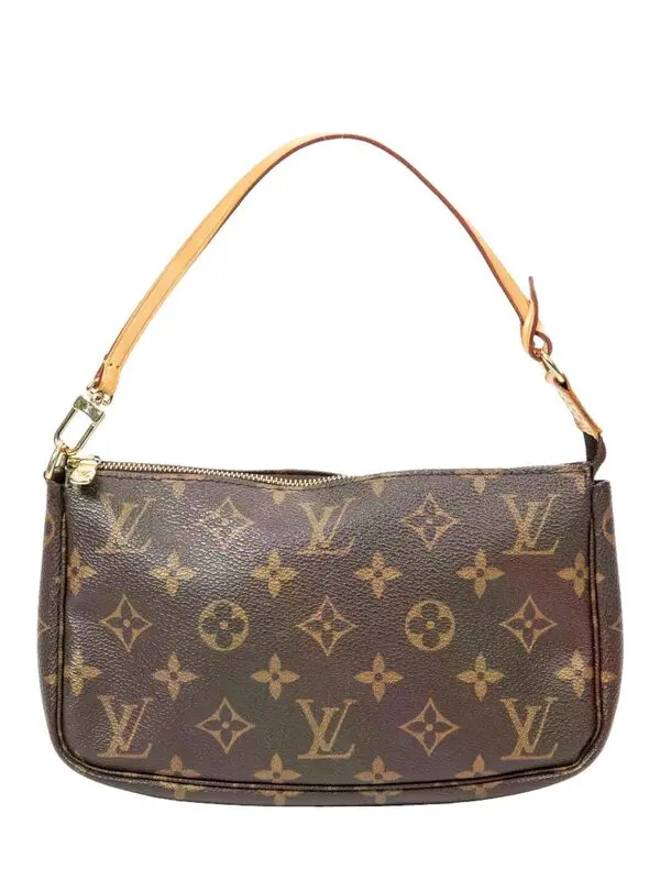 LOUIS VUITTON 2000s Monogram Shoulder Bag - Brown