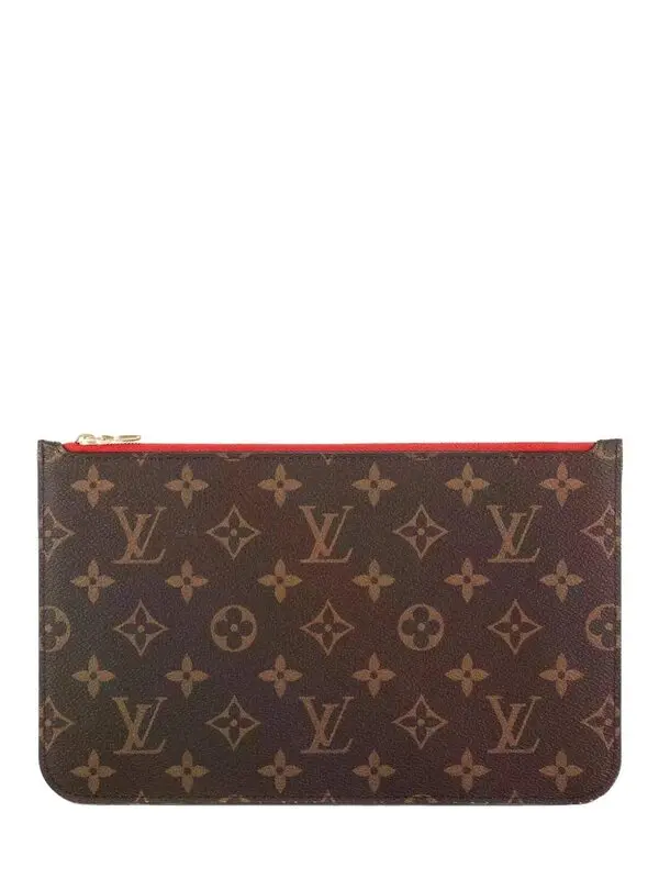LOUIS VUITTON Monogram Pouch - Brown