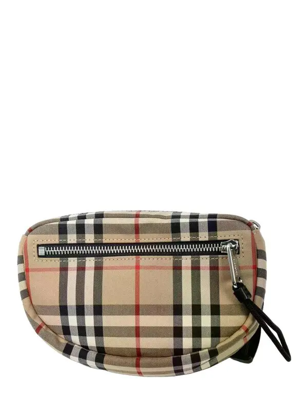 Burberry Check-pattern Belt Bag - Brown