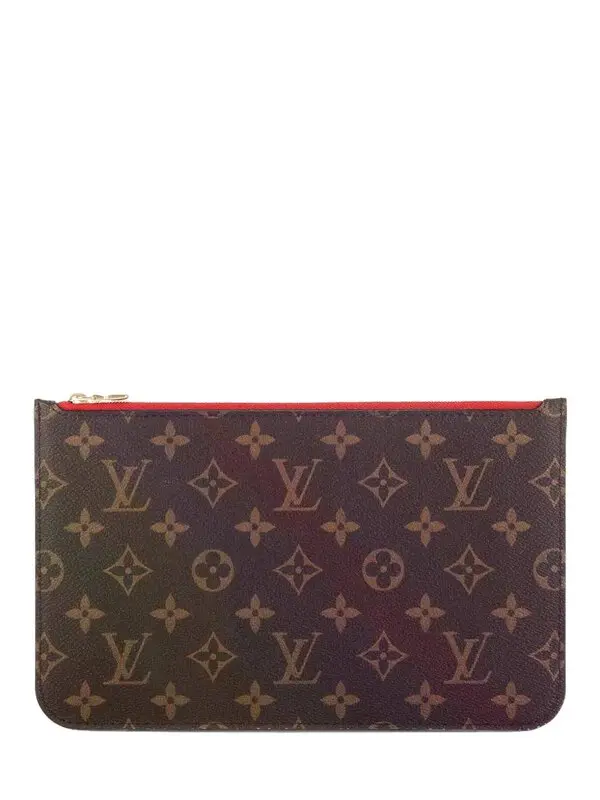 LOUIS VUITTON Monogram Pouch - Brown