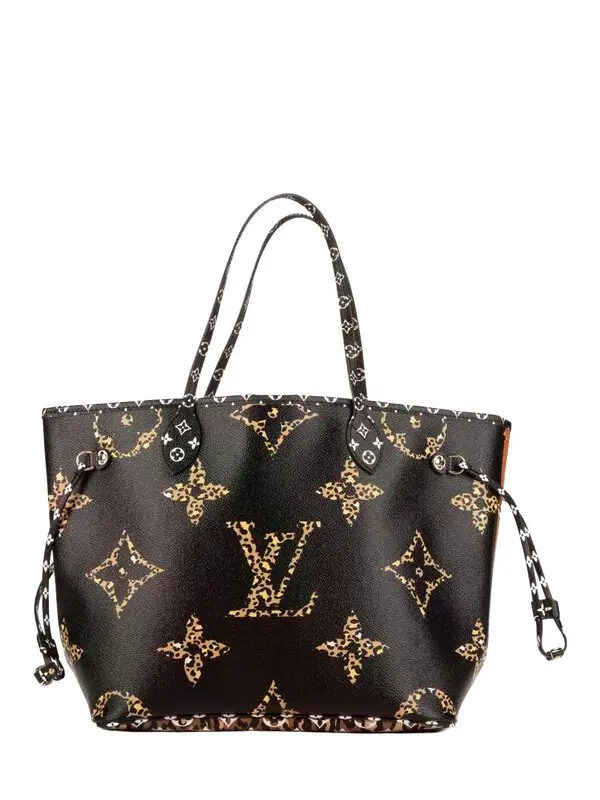 LOUIS VUITTON Monogram Tote Bag - Black