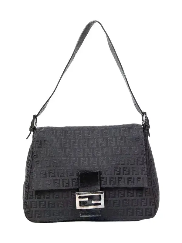 Fendi Mamma Baguette Shoulder Bag - Black
