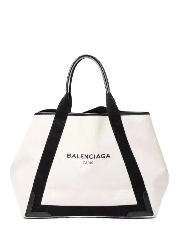 Balenciaga Logo-print Tote Bag - White