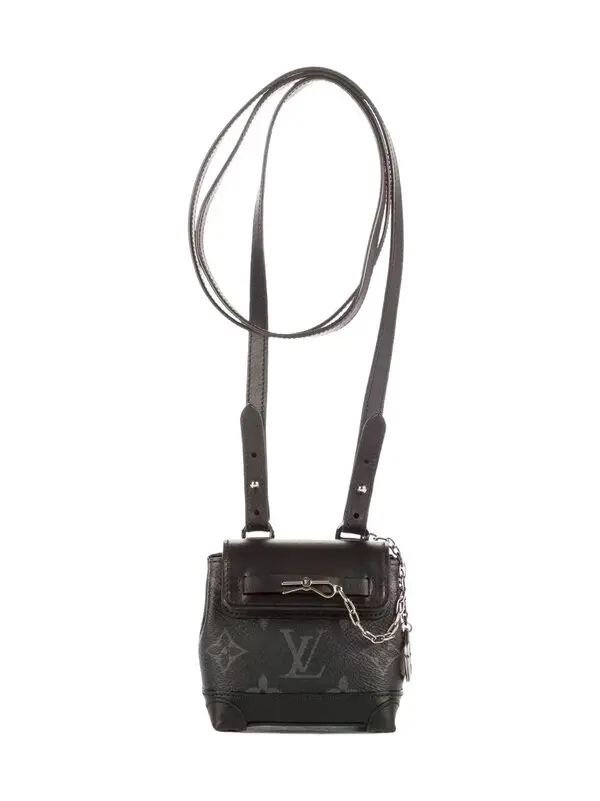LOUIS VUITTON Pouch Steamer Mini Cross-body Bag - Black