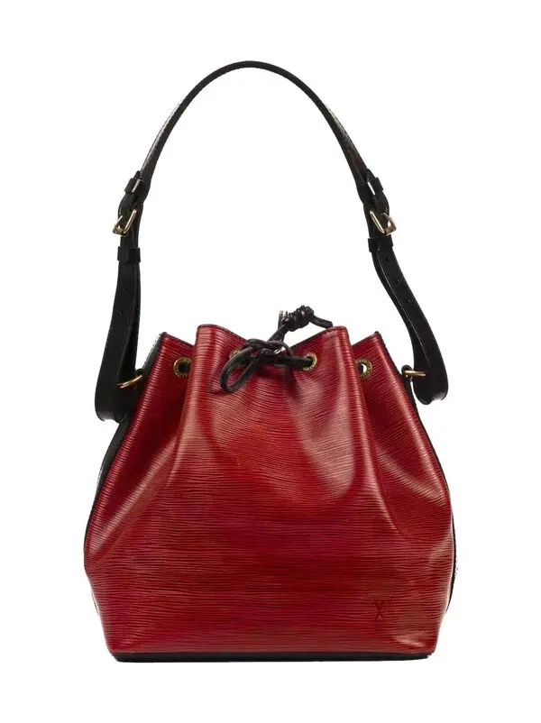 LOUIS VUITTON Monogram Bucket Bag - Red